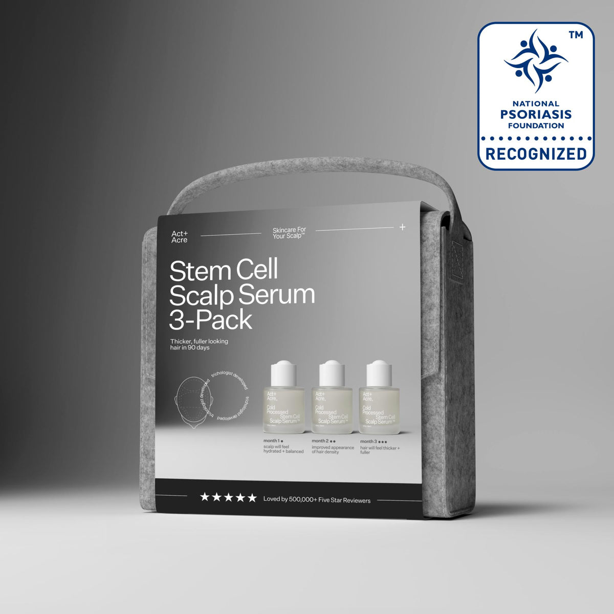 Stem Cell Scalp Serum - 3 Pack – Act+Acre