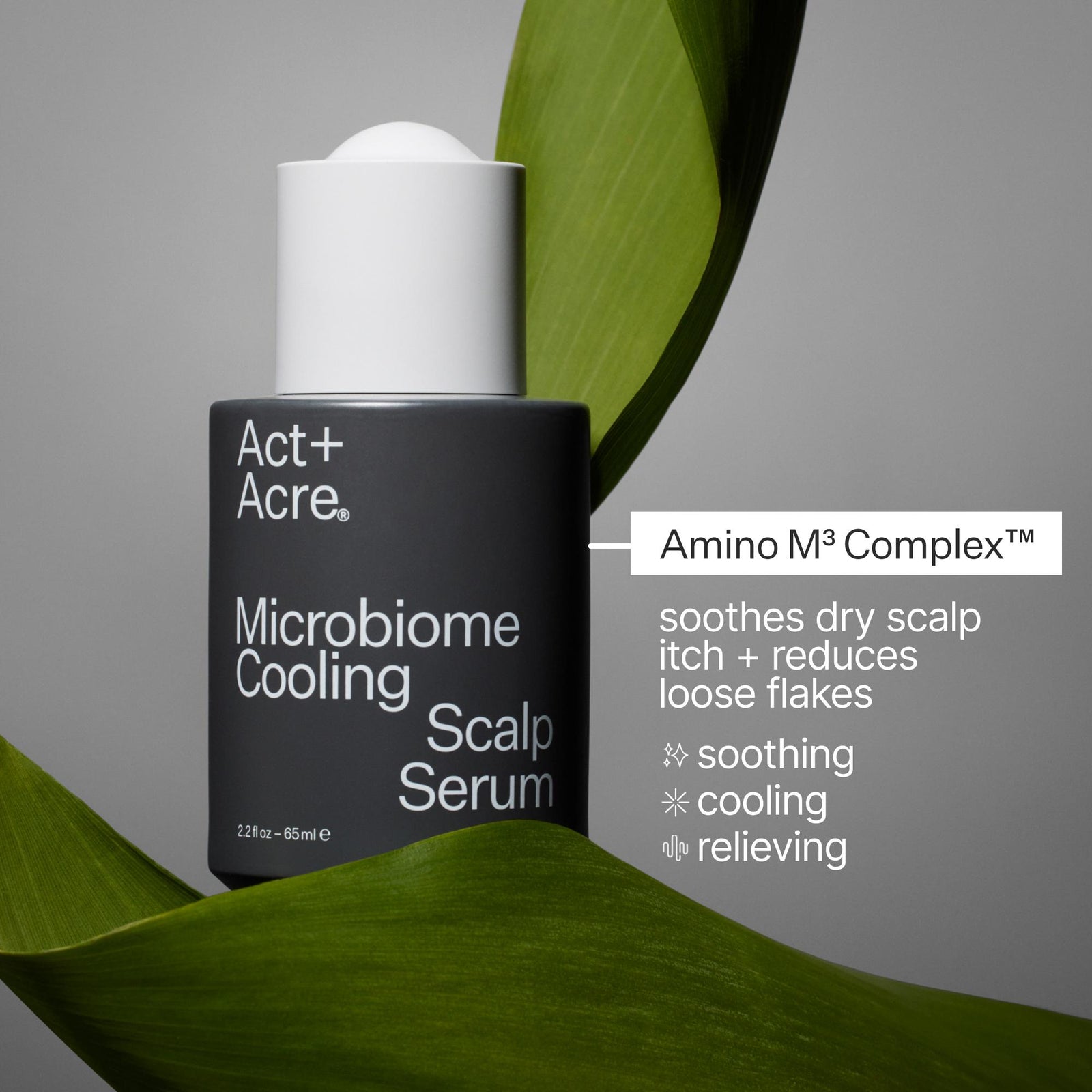 Microbiome Cooling Scalp Serum – Act+Acre