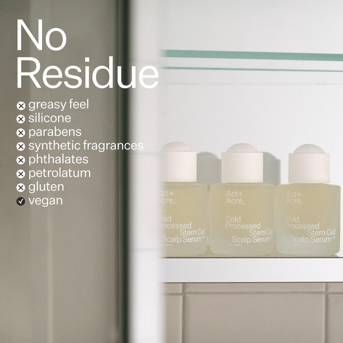 Stem Cell Scalp Serum - 3 Pack – Act+Acre