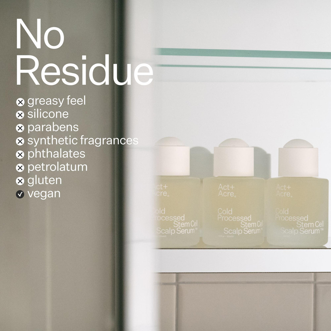 Stem Cell Scalp Serum - 3 Pack – Act+Acre