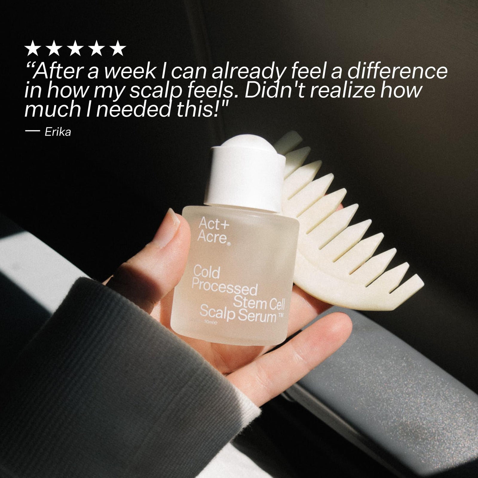 Stem Cell Scalp Serum - 3 Pack – Act+Acre